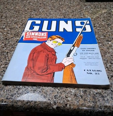 Simmons Gun Specialties Vintage Matchbook Olathe, KS Catalog #25 Guns ...