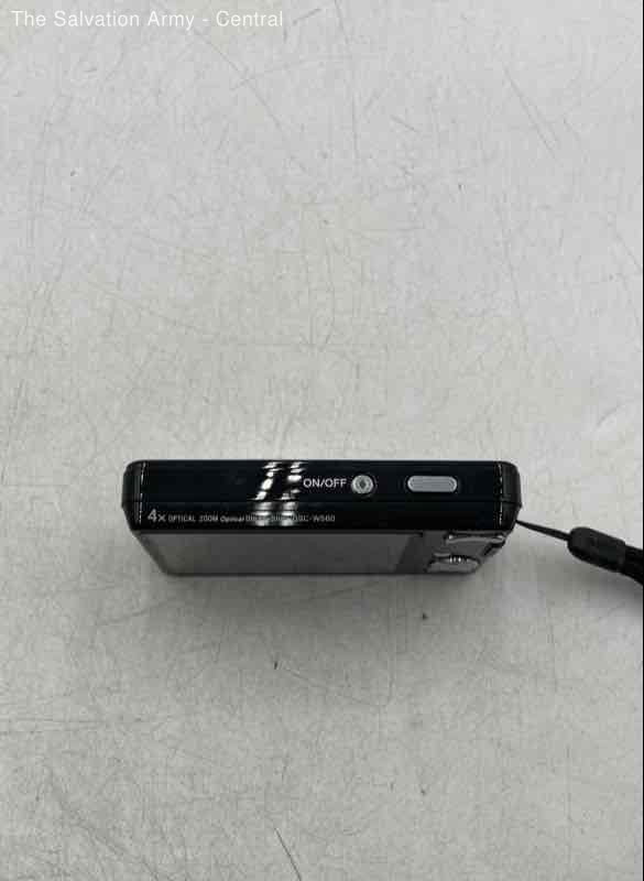 Sony Cyber Shot DSC-W350 Black 14.1MP Built-In Flash Digital Camera ...