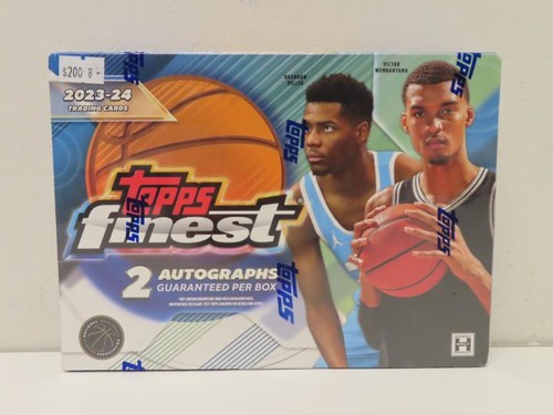 2023-24 Topps Finest NBA Basketball Factory Sealed Hobby Box | eBay