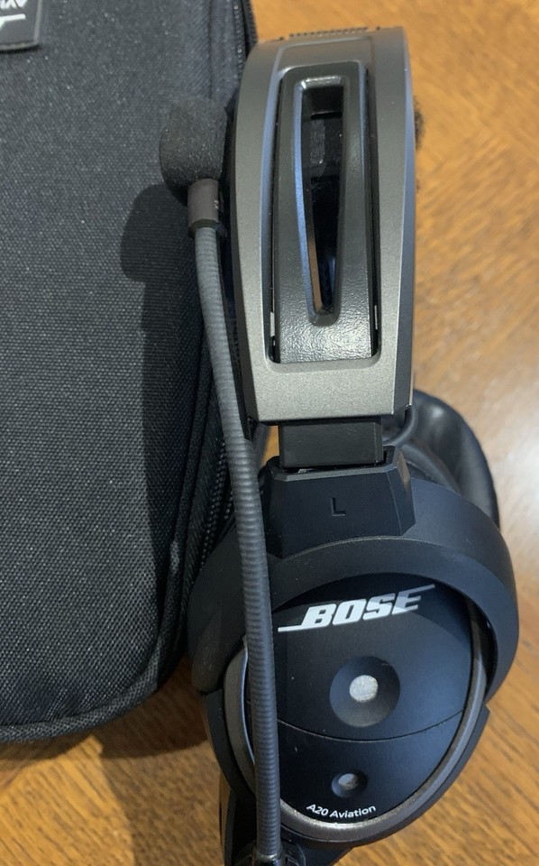 Bose A20 Aviation Headset With Bluetooth G/A Dual Plug | eBay UK