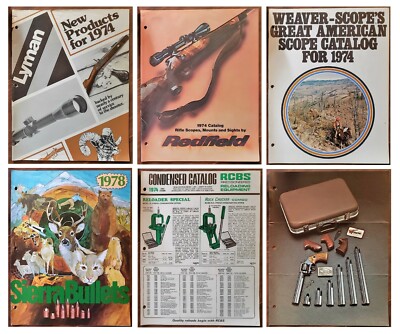Vintage Gun / Firearm Related Brochure Lot | eBay