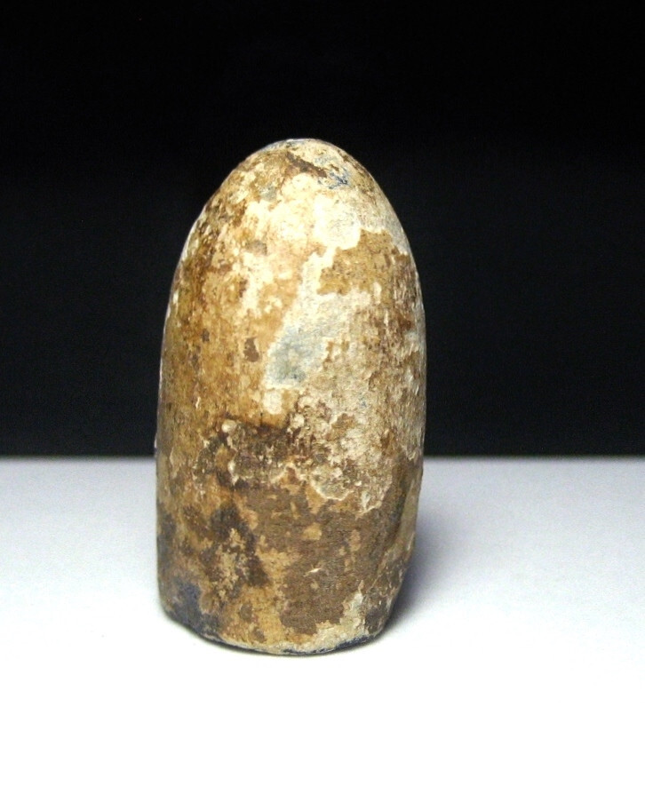 Gettysburg Civil War Relic Carved CS Confederate Enfield Bullet Dug in ...