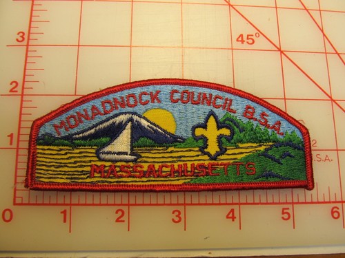 Monadnock Council CSP collectible S1 ? patch (o15) | eBay