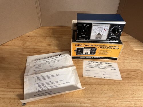 Vintage Convoy Model CON-310 Professional SWR-WATT Modulation Meter ...