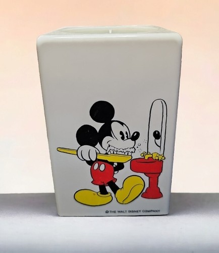Vintage 1987 Dixie Cup Disney Mickey Mouse Pop Up Bathroom Cup ...