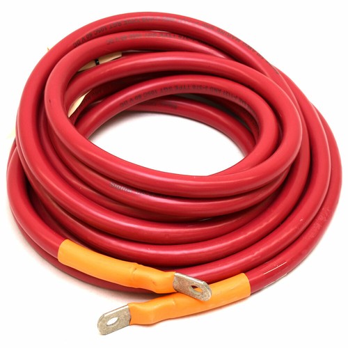 Lund Boat Engine Battery Cable 2407128 | 1/0 AWG Red 210 Inch | eBay
