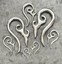 PAIR Steel Tribal Tapers Expanders Plugs Gauges Guages Body Jewelry ...