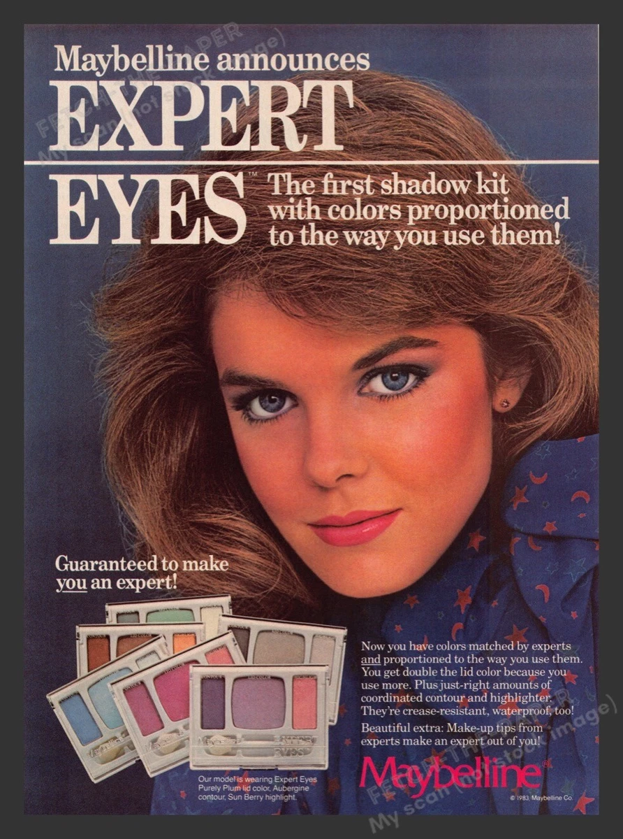1980s Makeup Ads