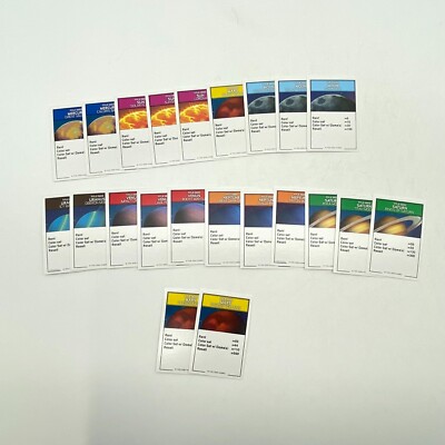 Monopoly Space 22 Title Deed Cards Full Set 2020 Replacement Pieces ...
