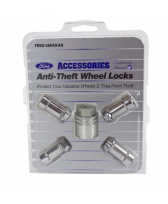 OEM NEW '84-'23 Ford, Lincoln Wheel Locking Lug Nut Key Set Exposed ...