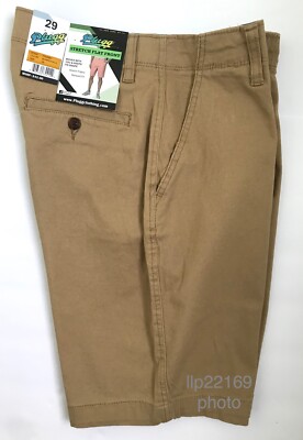 PLUGG CLOTHING Men's Shorts (SIZE 29) Flex Waist Flat Front BOARDWALK ...