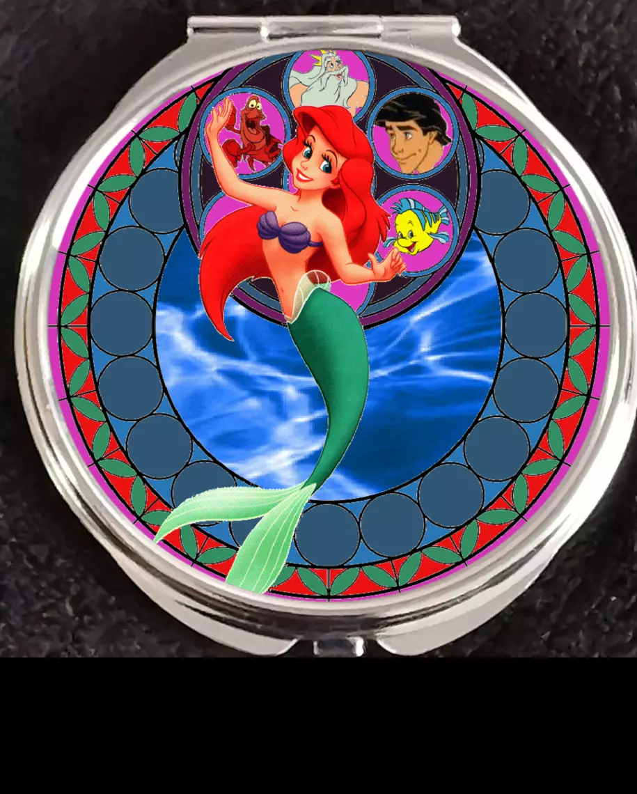 Little Mermaid Makeup Mirror | Saubhaya Makeup