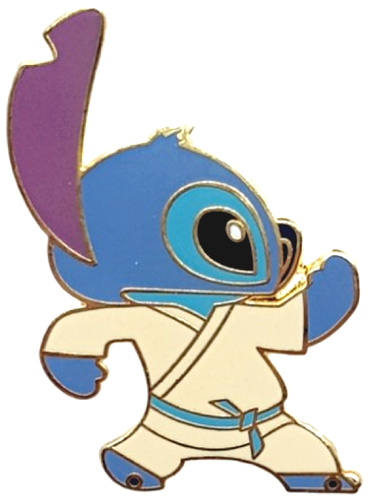NEW RARE LE 200 Disney Pin Stitch Karate Kung Fu Gi Gear Acme Ready for ...