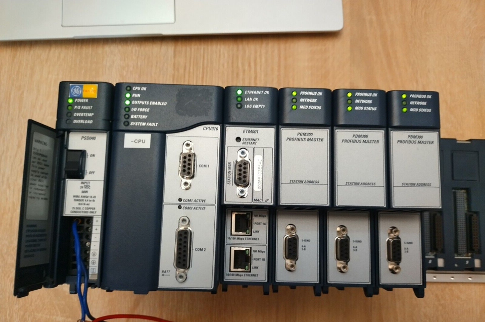 GE FANUC RX3i PLC IC695CPU310-GW +IC695ETM001+3x IC695PBM300-CC | eBay