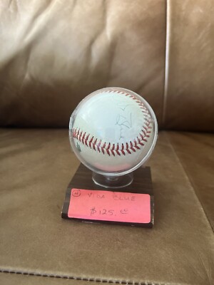 Vida Blue Autograph Signed Baseball | eBay