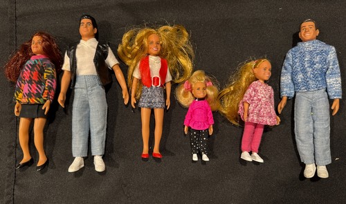 Vintage 1992 Lorimar FULL HOUSE TV Dolls! 6 Figures Uncle Jesse- Becky ...