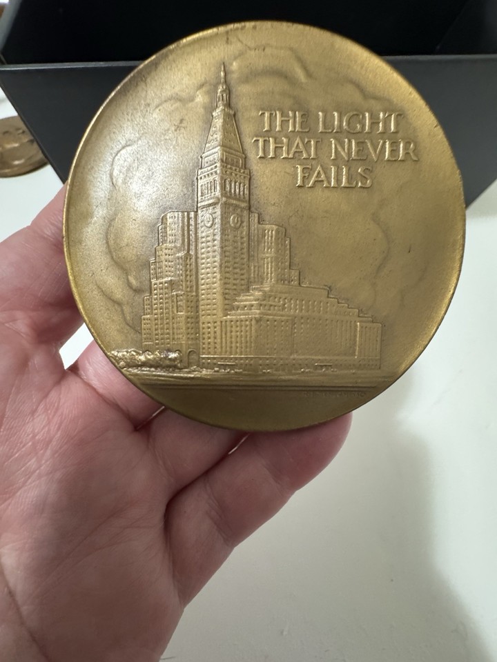 Metropolitan Life Insurance 1956 President F W Eckers Medallic Art ...