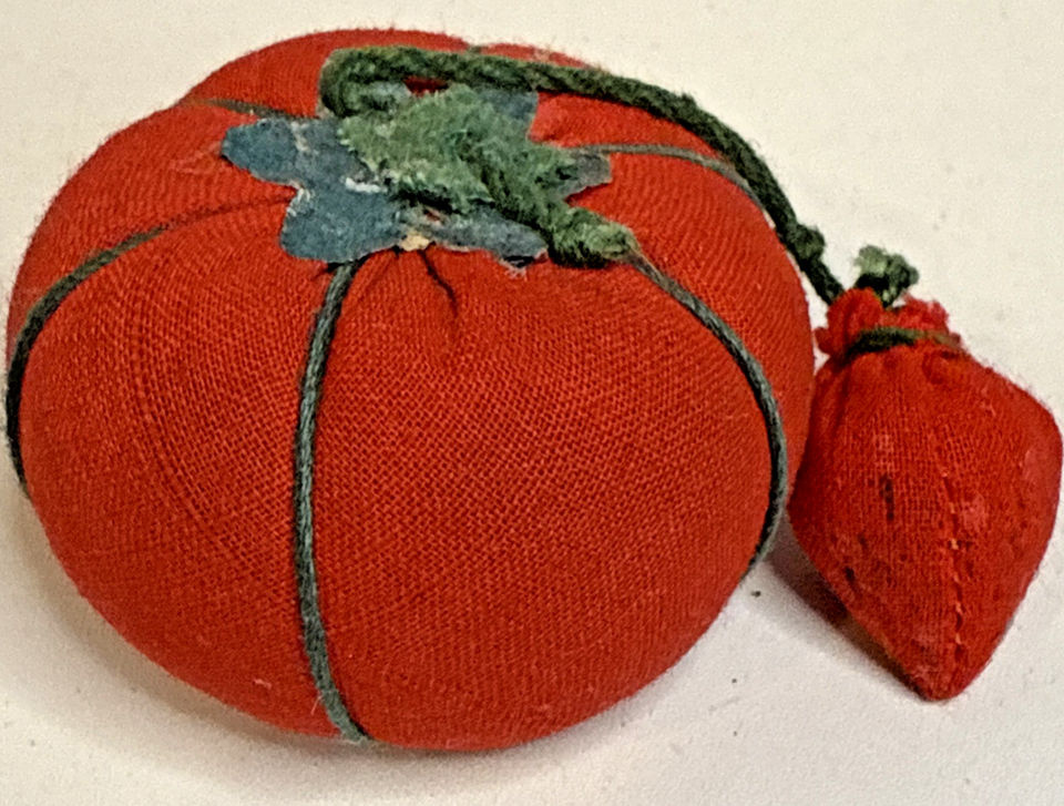 Vintage Sewing Pin Tomato & Strawberry Emery Made in Japan | eBay