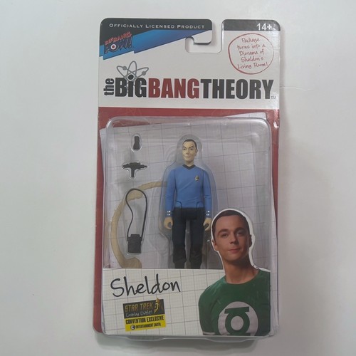 Big Bang Theory Sheldon Action Figure Star Trek Cosplay Convention ...