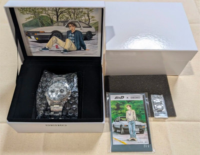 Seiko x Initial D Collaboration Watch Limited Edition of 1995 Japan New ...