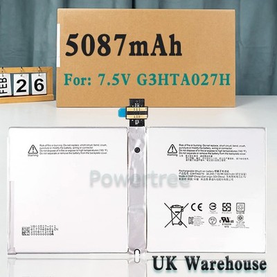 Battery G3HTA027H DYNR01 for Microsoft Surface Pro 4 1724 2-IN-1 Series ...