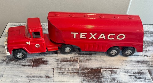 Vintage BUDDY L Pressed Steel Steel Texaco Tanker Toy Truck | eBay