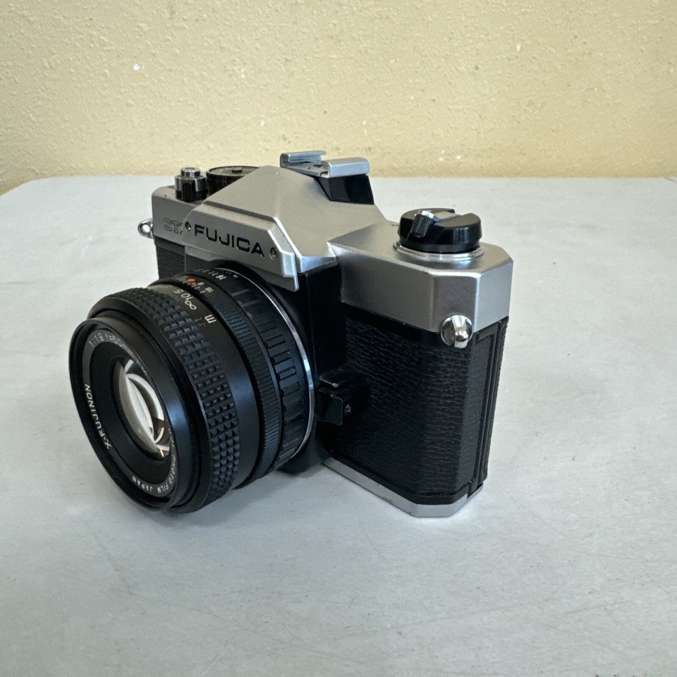 Fujica STX-1 35mm SLR Camera with X-Fujinon f1.9 50mm Fully Tested ...