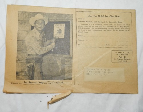 Vintage May-Jne 1955 Issue of Double R Bar Ranch News - Roy Rogers | eBay