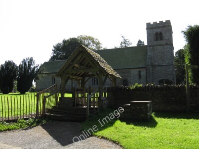 Photo 6x4 Bockleton Church - Lych Gate & Mounting Block c2009 | eBay UK