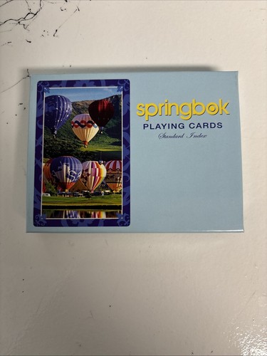 Springbok Balloon Bonanza Playing Card 2-pk Set- New In Box | eBay