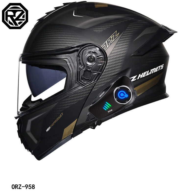 Wireless Headset Modular Motorcycle Helmet With Camera Recorder DOT ...