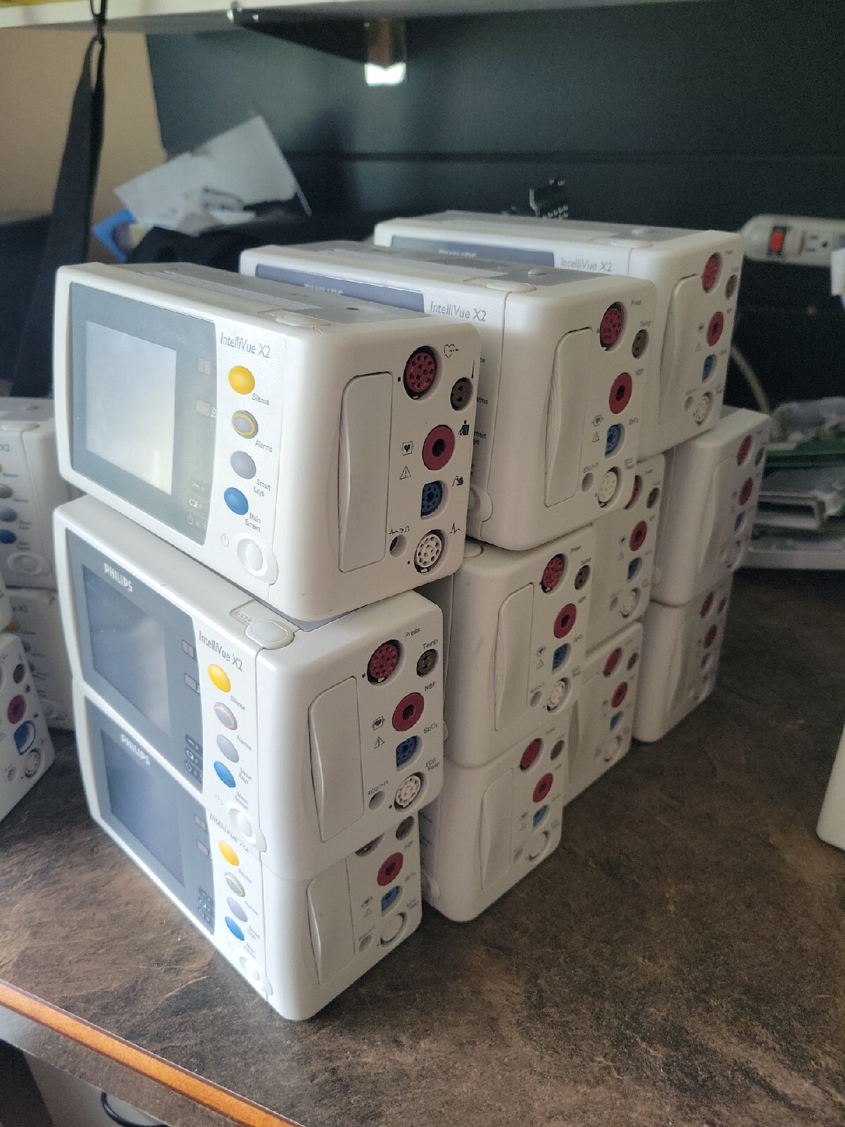 Philips IntelliVue X2 Patient Monitor ECG SP02 NBP TEMP PRESSURE ...