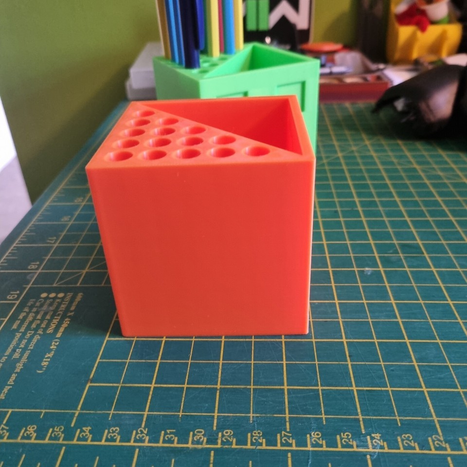 Minecraft creeper Pen Pencil Holder Gaming Desk Tidy | eBay UK