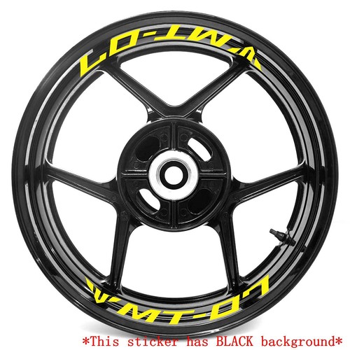 17'' Rim Wheel Stickers Decal Strip Tapes For Yamaha MT07 2018-2020 | eBay