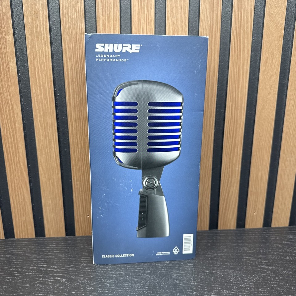 Brand New Shure Super 55 Deluxe Vocal Microphone (1991) 712392900294| eBay