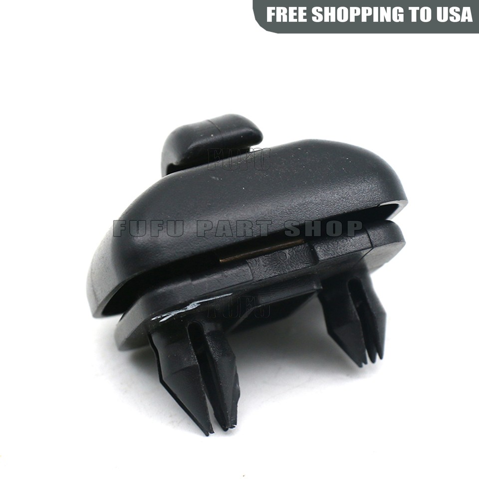 Black Sun Visor Clip 8E0857562A fit for Audi A3 A4 A5 Q5 A7 B6 B7 B8 S4 ...