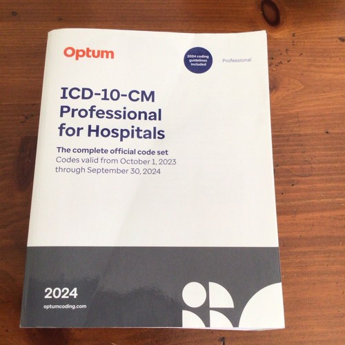 Optum ICD-10-CM Professionals For Hospitals 2023 - 2024 Code Book ...