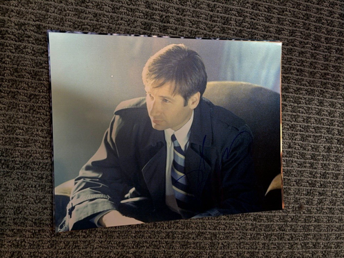 David Duchovny signed autographed 11x14 photo X-Files Fox Mulder | eBay