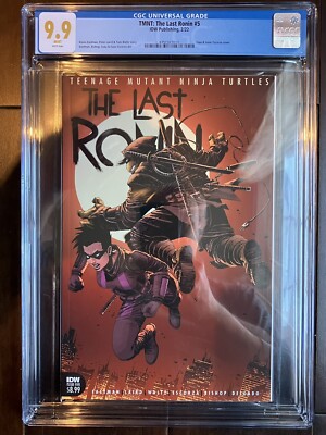 TMNT: The Last Ronin #5 First Print CGC 9.9 MINT White Pages, IDW | eBay