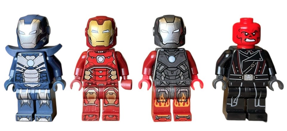 LEGO Super Heroes Iron Man Minifigure Tazer Armour Mark 30 Avengers ...