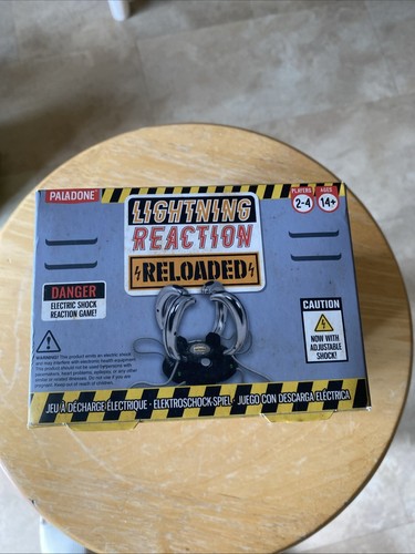 LIGHTNING REACTION RELOADED Electric Shock Party Game 4-Player Game ...