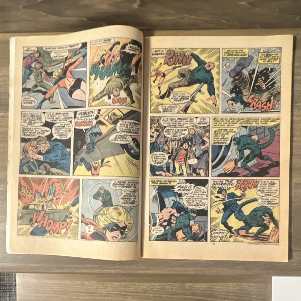 Marvel Comics Ms. Marvel #1 1977 First Issue Single Comic Book Bronze ...