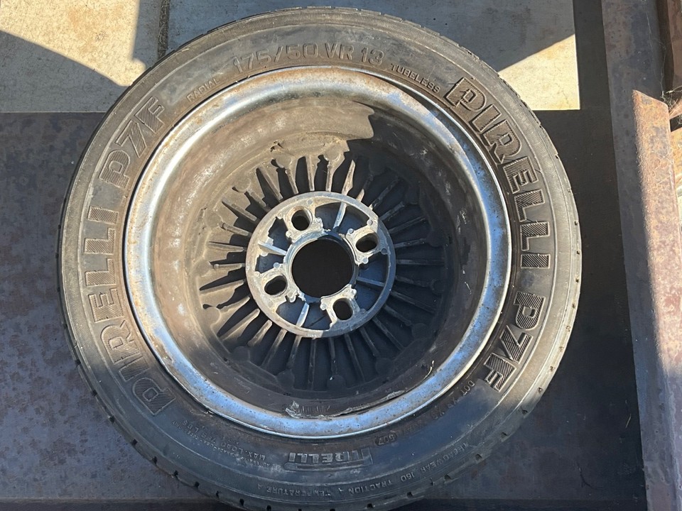 Vintage Cragar SST 13”x6.5” Unilug 4 Lug Mag Wheels w/Original Lug Nuts ...