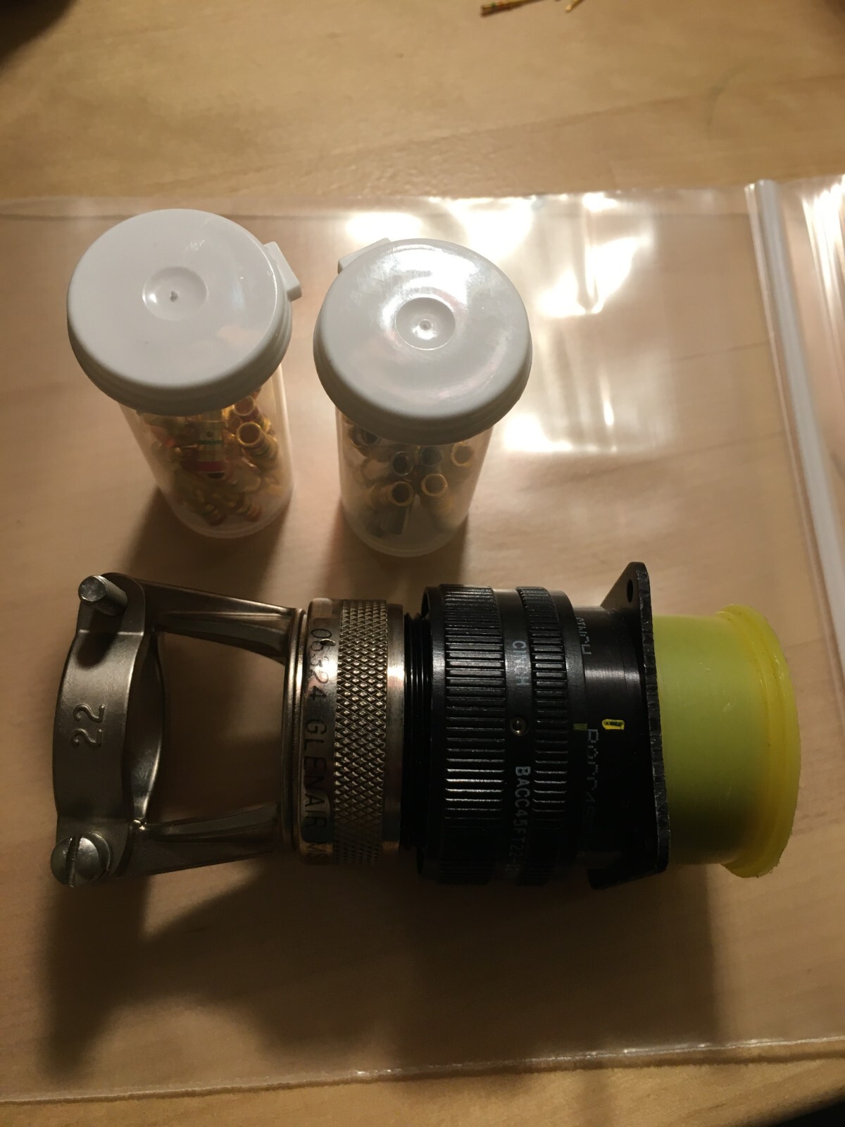 mated connector cinch BACC45FN22-12SB to BACC45FT22-12PB set | eBay