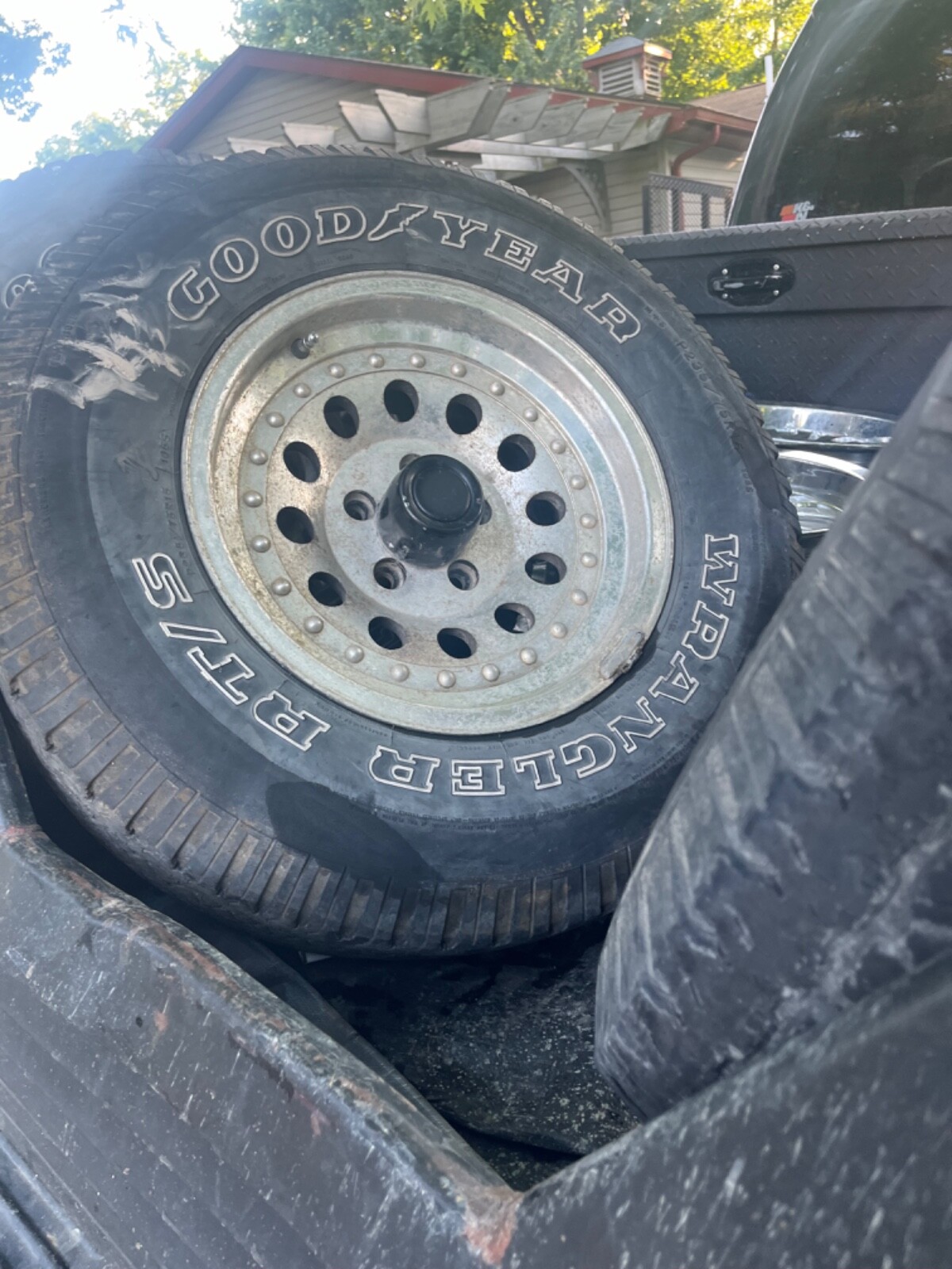 235/75r15 set of 4 rims and tires sendel rims | eBay