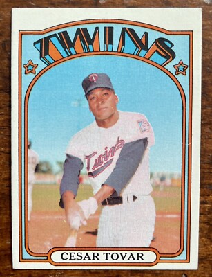 1972 Topps - #275 Cesar Tovar | eBay