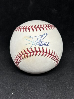 CLEVELAND INDIANS JIM THOME SIGNED BASEBALL JSA COA AUTHENTIC AUTOGRAPH ...