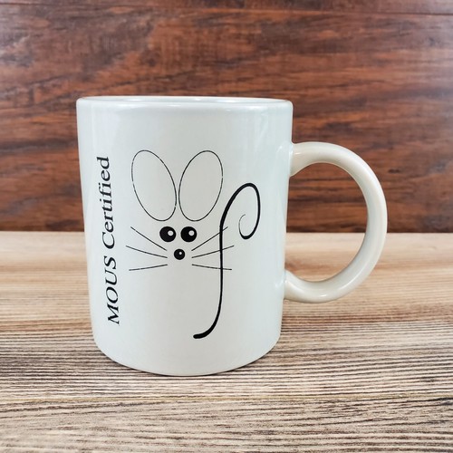 Microsoft Office User Specialist Coffee Mug Cup MOUS Certified Mouse ...