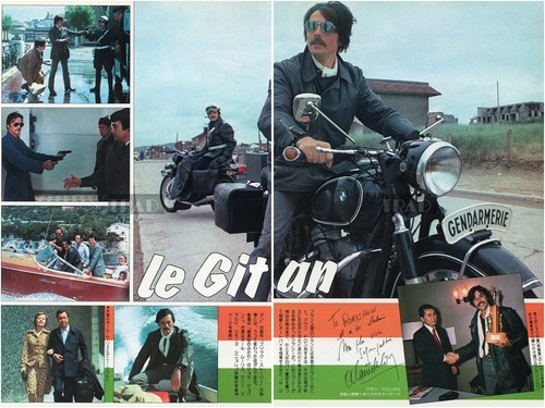 ALAIN DELON Le Gitan 1975 JPN Picture Clipping 2-SHEETS(3pgs) BMW tf/p | eBay