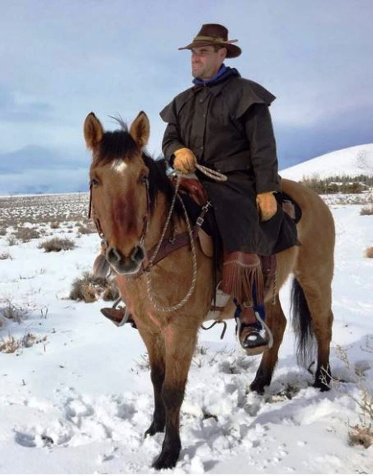 Outback Trading Low Rider Duster Oilskin Slicker Brown Black REG & BIG ...